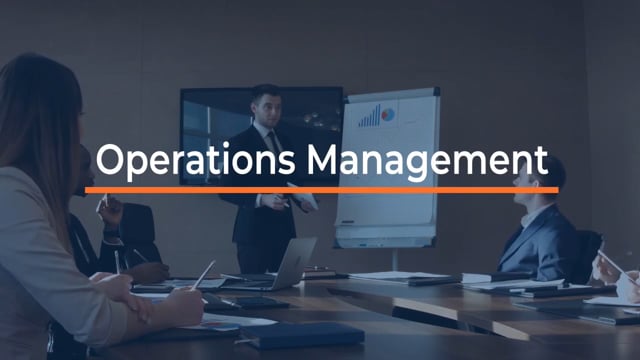 Becoming An Effective Manager: Operations Management - eLeaP®