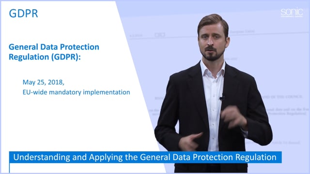 The General Data Protection Regulation (GDPR) Part 1: Why GDPR - eLeaP