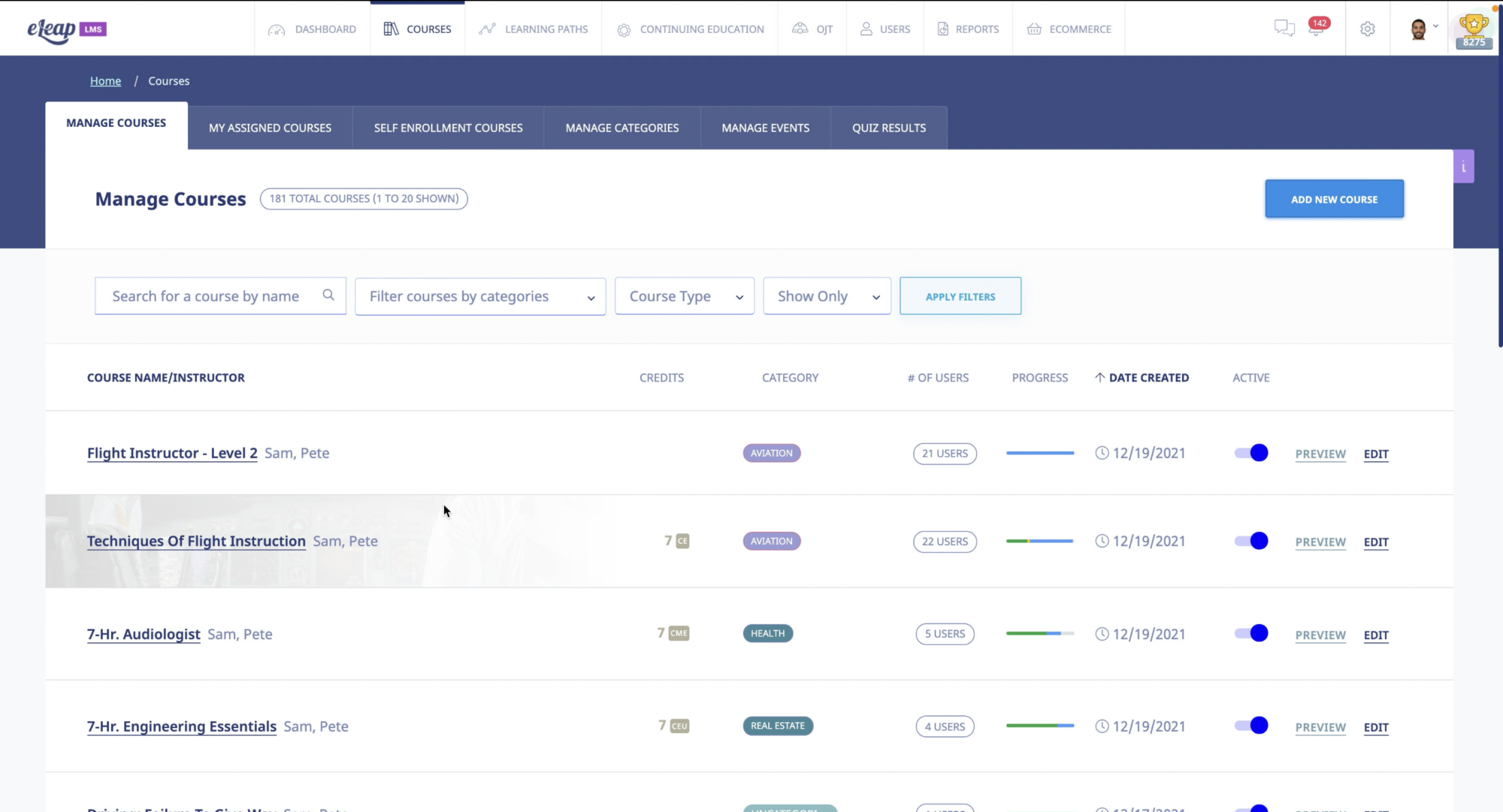 Continuing Education Management with the eLeaP LMS - eLeaP