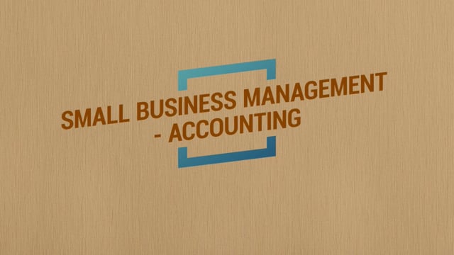 Small Business Management: Accounting - eLeaP®