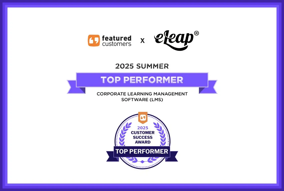 eLeaP Named in Featured Customers' LMS Top Performer in Summer 2025