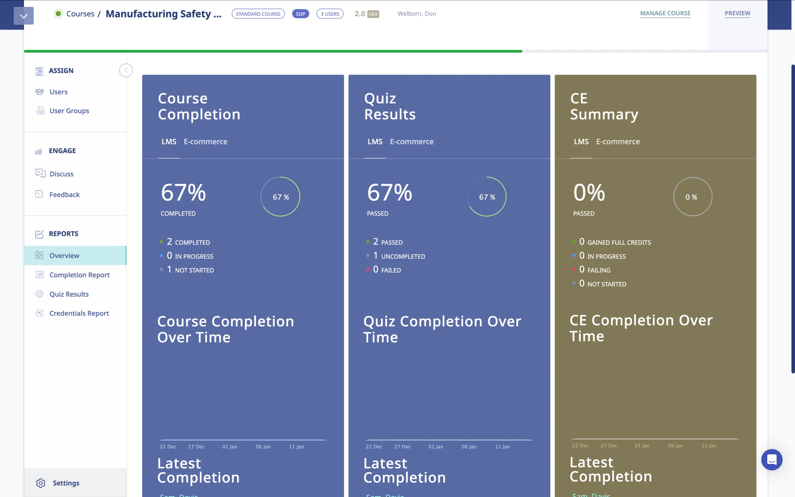 eLeaP Quality Management System (QMS) & Learning Management System (LMS)